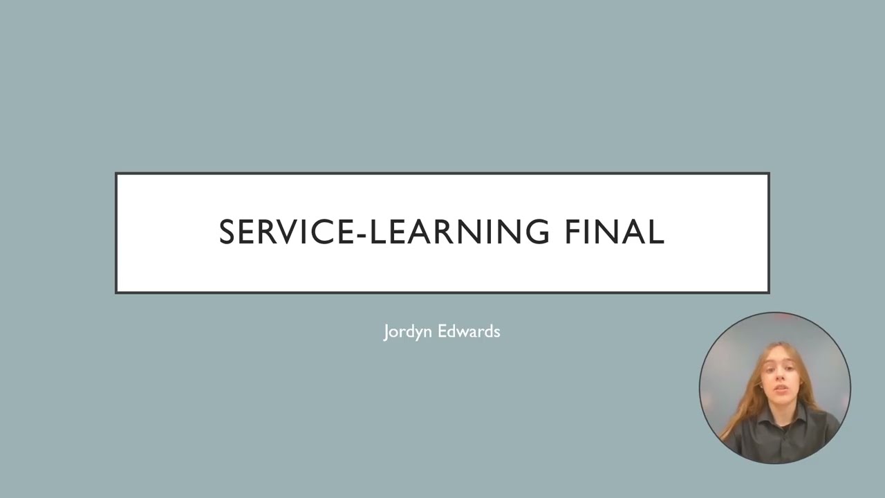 Service-Learning Final Presentation ACE