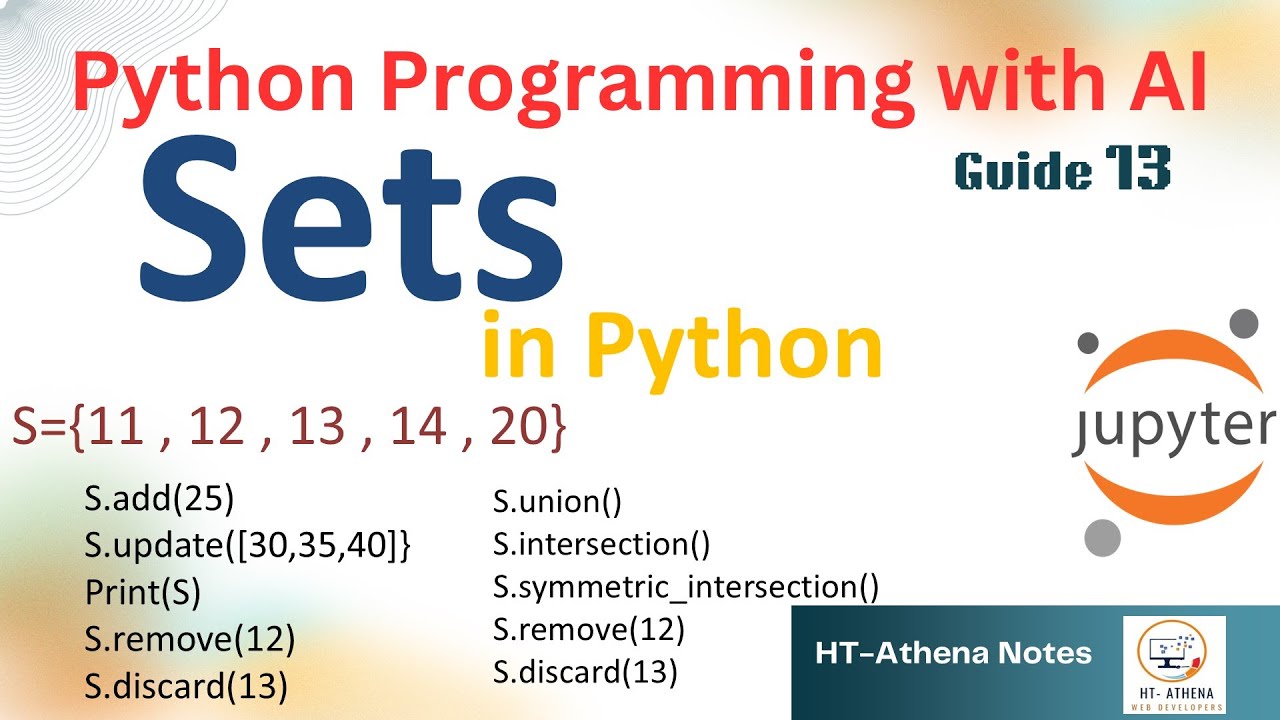 Sets in Python with practical examples