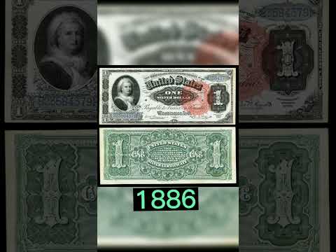 Evolution of US Dollars #shorts #youtubeshorts #dollar #amazing #america