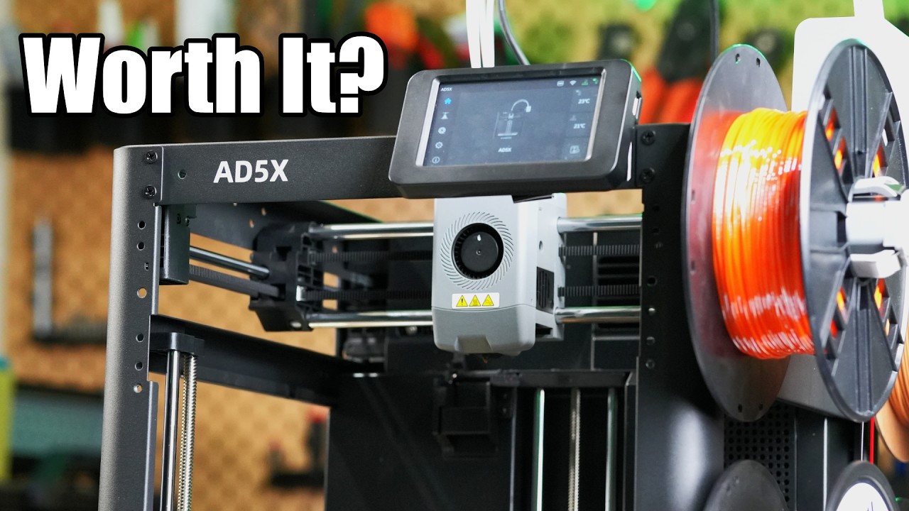 A $399 CoreXY with Multi-Color Printing? (FlashForge AD5X)