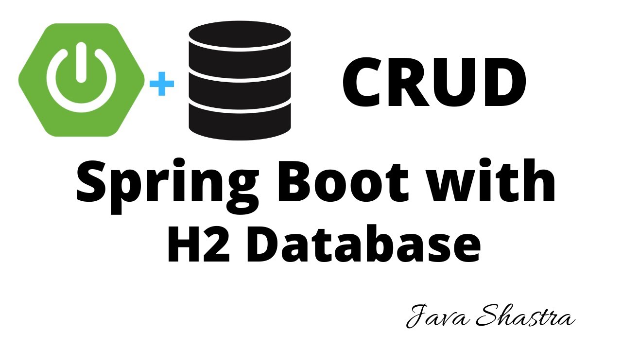 Spring Boot Data Jpa with h2  Database CRUD Application
