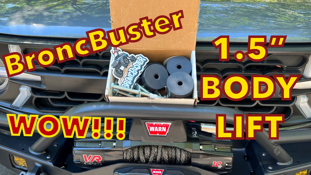 BRONCO BODY LIFT - BRONCBUSTER 1.5