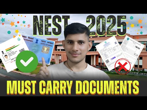 NEST 2025 Admit Card & ID Rules 🔍 What You Need to Carry! | IISER INTELLECT