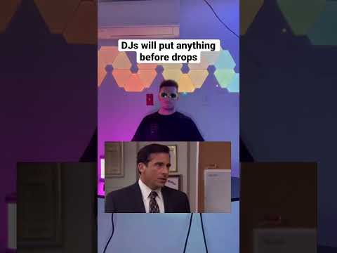 Those DJs are crazy… #dj #djviral #theoffice #funnyshorts #producermemes