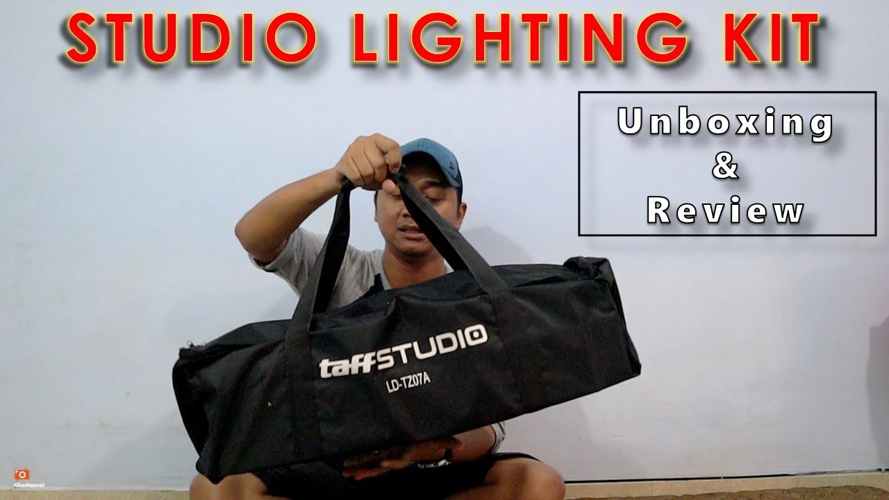 CHEAP Mini Studio Lights - UNBOXING and Review