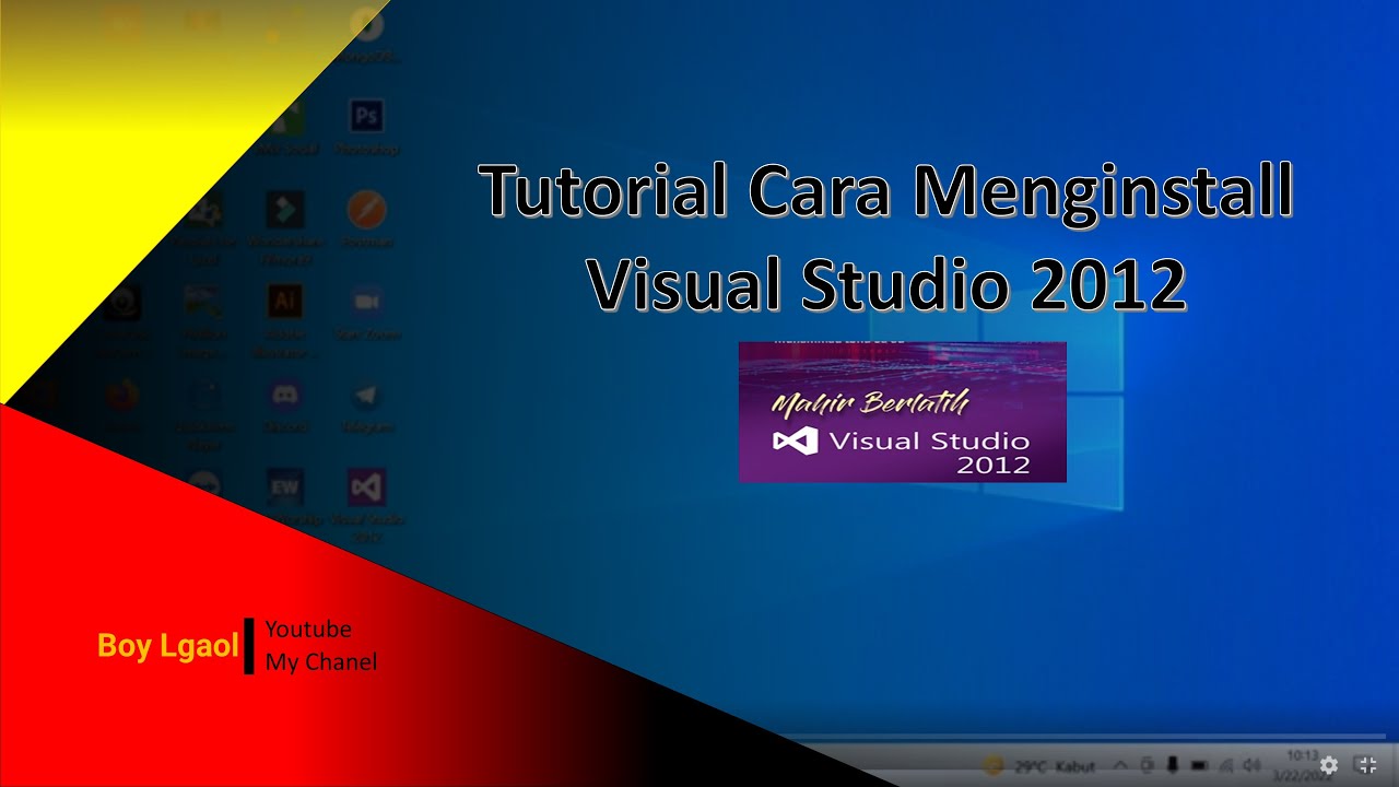 TUTORIAL CARA INSTALL VISUAL STUDIO 2012#TUTORIAL
