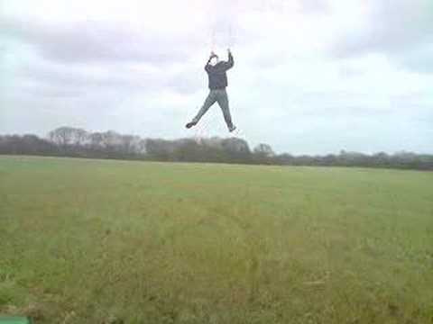 ****blade 4m power kite massive long 100m jump****