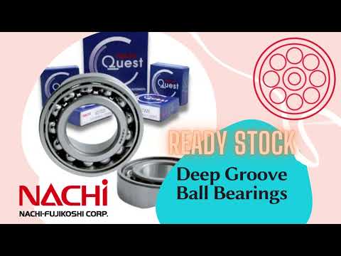 Deep Groove Ball Bearings by Nachi.