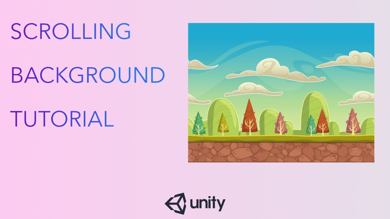 Unity 2D Scrolling Background Image Tutorial