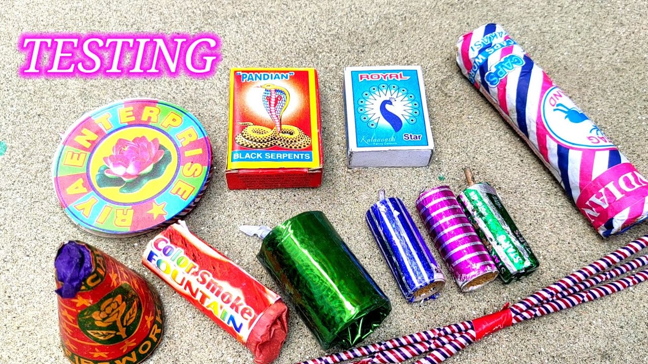Unique Crackers Testing ! Different types of fireworks Testing ! Fireworks Testing 2023