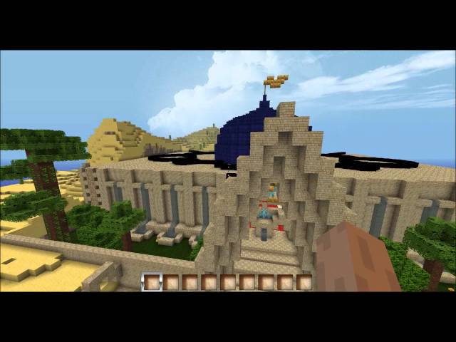 Epic Desert Temple Minecraft Map