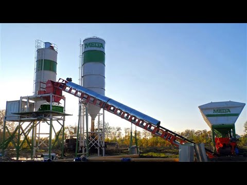 60 m3 Concrete Batching Plant | Mega Concrete Plants