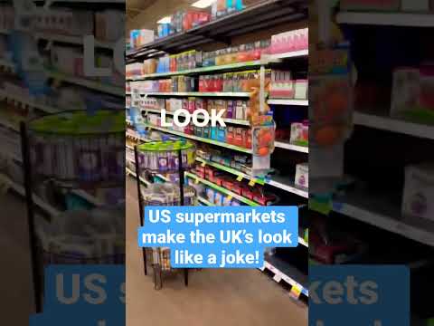US supermarkets make the UKโs look like a joke!