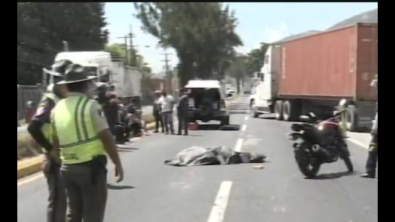 Recomendaciones a peatones para evitar ser atropellados