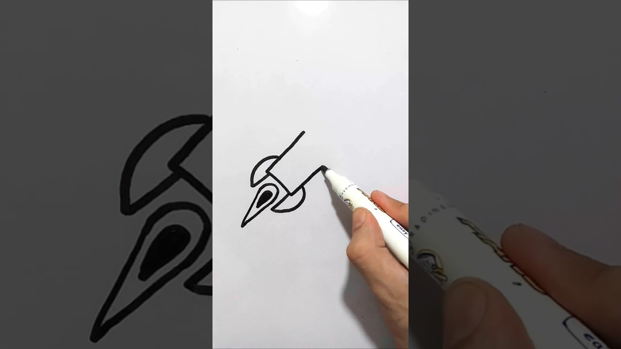 Draw Space Rocket 🚀 | Step by step drawing tutorial
