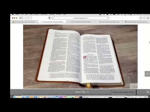 KJV Bibles with helpful margin/footnote definitions