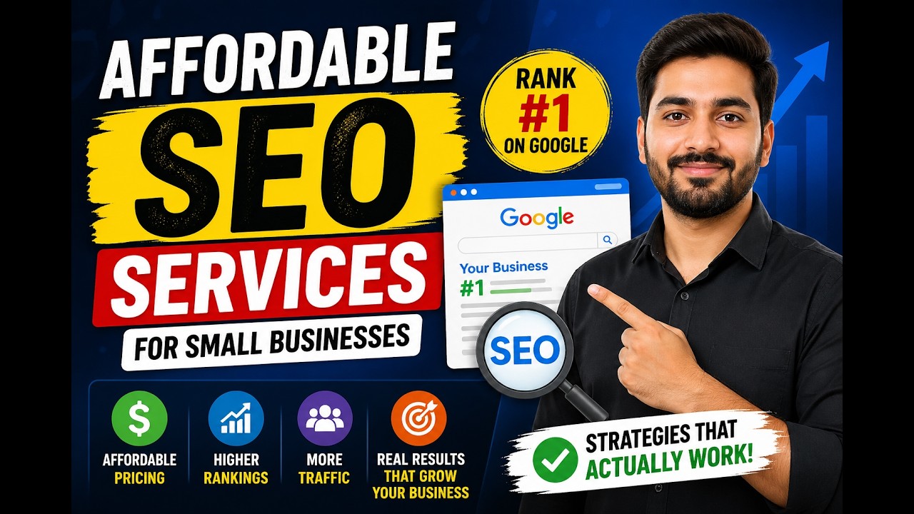 Affordable SEO Services for Small Businesses (2026) | Rank #1 on Google Fast