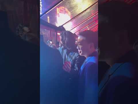 Keanu reeves with his friends