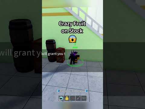 Crazy Fruit on Stock!😱 #bloxfruits #roblox #shorts