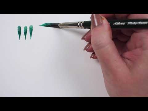 Introduction to the Ruby Satin Triangle from Silver Brush