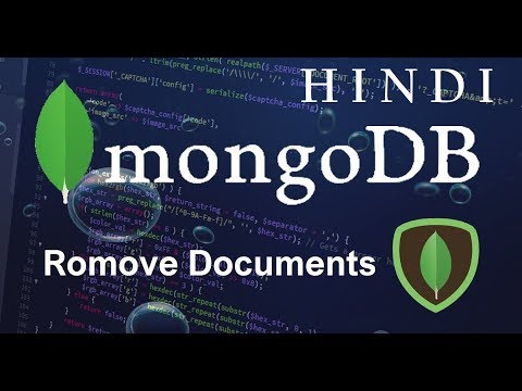 Learn MongoDB Tutorial 6 Remove Documents हिन्दी - Mind Luster