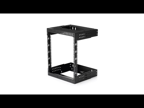 12U 19" Adjustable Wall Mount Network Rack | RK12WALLOA | StarTech.com