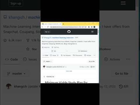 3 great Data Science Github repositories to follow #shorts