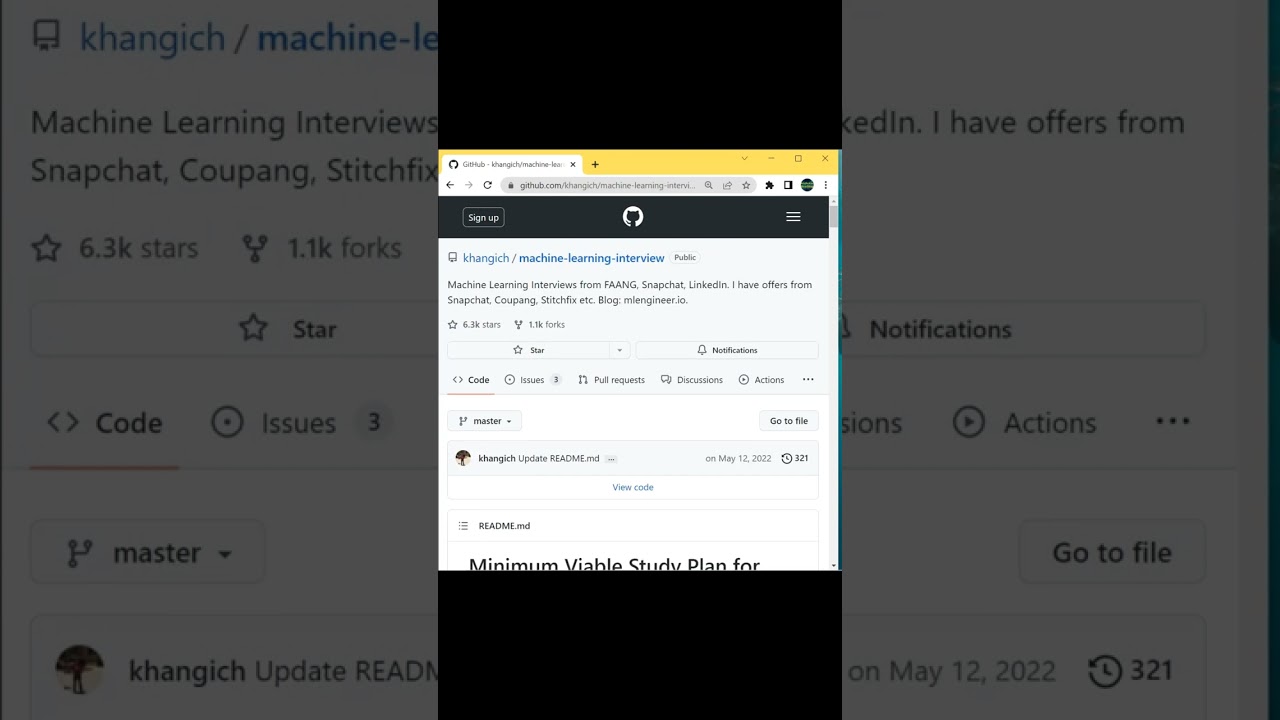 3 great Data Science Github repositories to follow #shorts