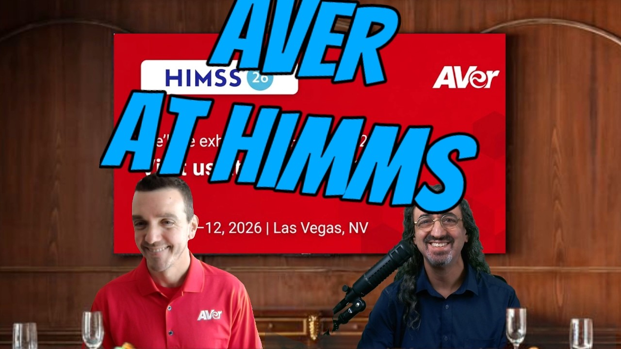 Medical Cameras vs. Webcams: What’s the Real Difference? (AVer at HIMSS 2026)