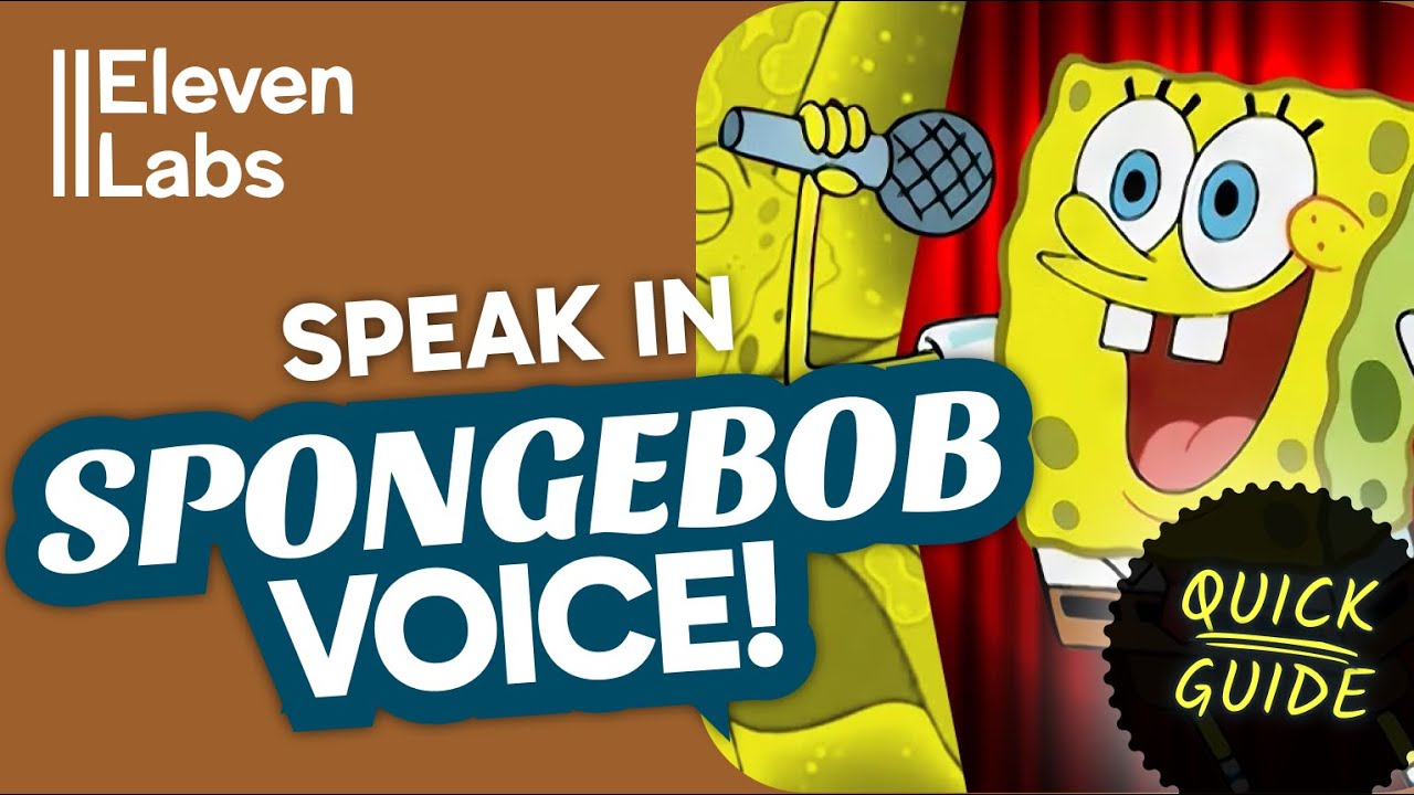 How to Make SpongeBob’s Voice with Eleven Labs (Step by Step)