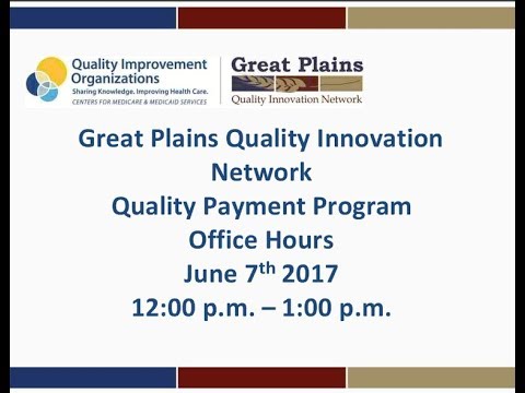Quality Payment Program Office Hour Call