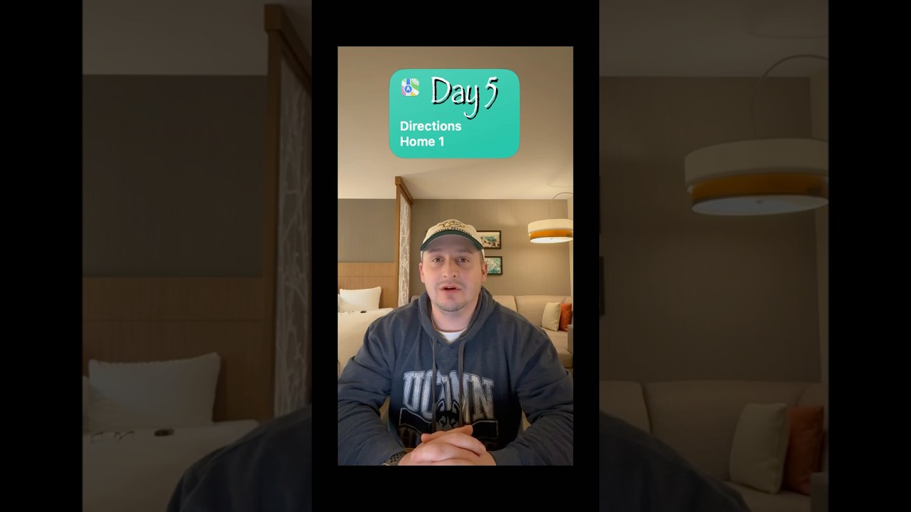 Day 5 of teaching an Apple shortcut every day: Directions Home #shortcuts #maps #shortcut