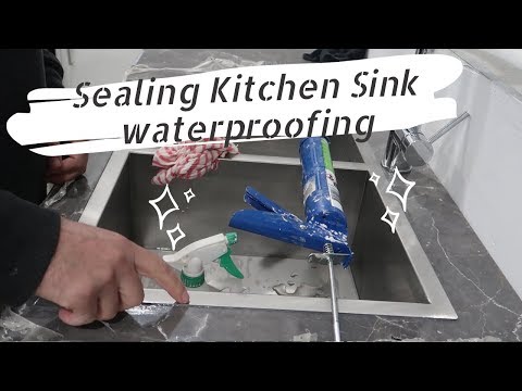 How to Seal & Caulk a Kitchen Sink on a Laminate Benchtop