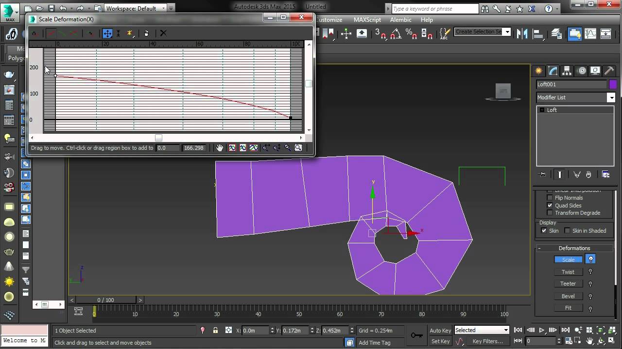3dsmax modelling Part 3: Loft