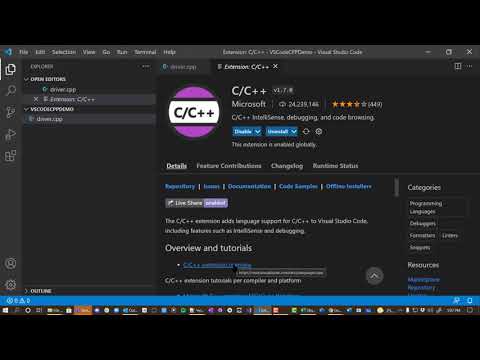 Writing CPP code in VS Code – Entry Level Programmer