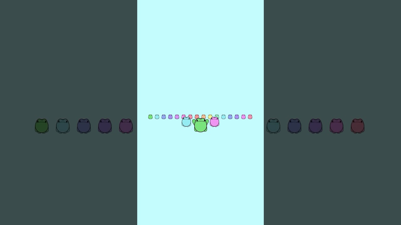 Even a frog needs a bucket hat! #frog #animation #cuteartstyle