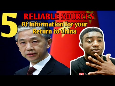 5 RELIABLE sources of information for your return to China.