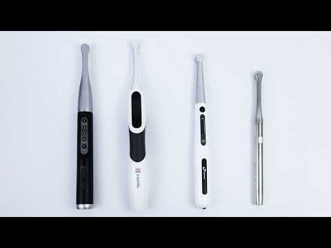 4 Brands Dental Curing Lights Testing Comparison by Refine Medical in Light Intensity