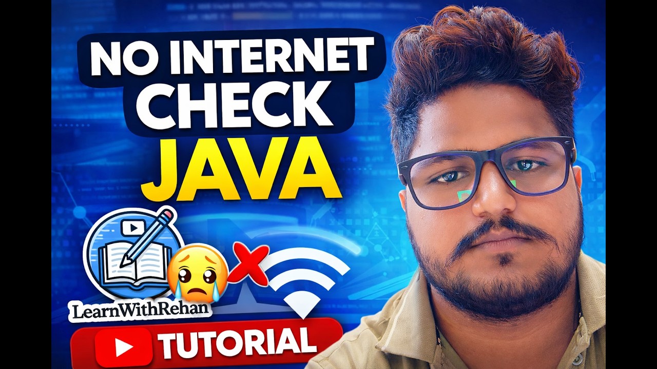 👉 Java Me Internet Check Kaise Kare? | No Internet Fix 🔥 | LearnWithRehan  👉 Java Internet Conn