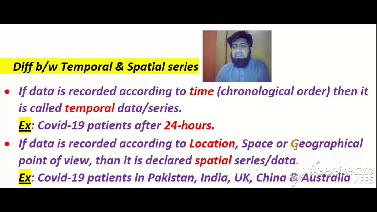 Temporal data vs Spatial data🤔 with examples✍