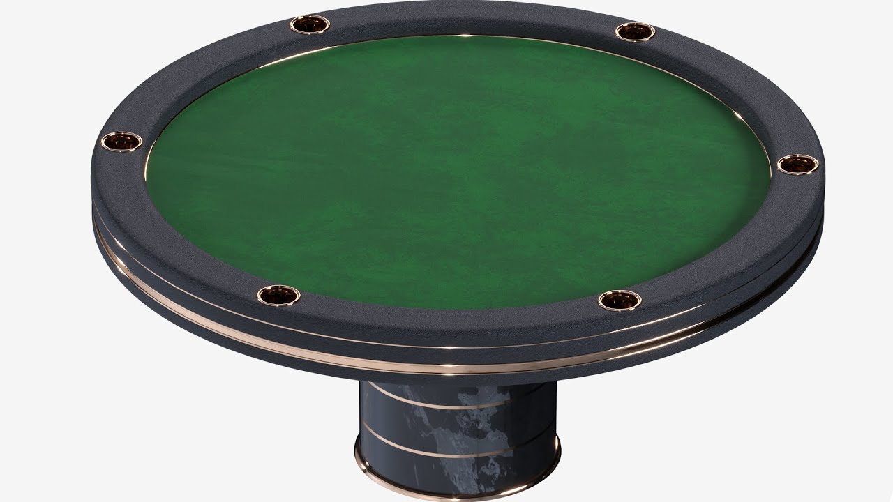 Casino Poker Table Mini * 3D Model