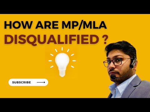 HOW CAN A MP/MLA CAN BE DISQUALIFIED- POLITY BASICS | MPPSC MAINS