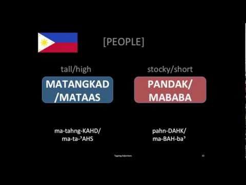 Learn Filipino - People Adjectives