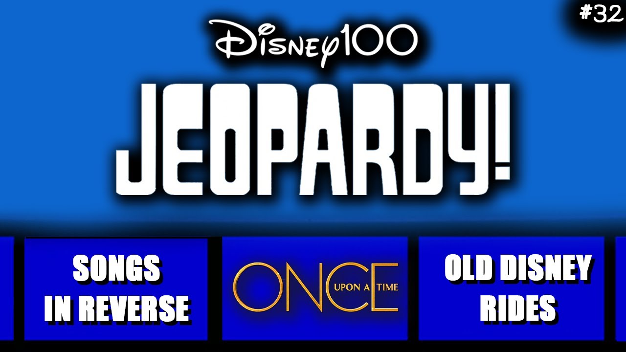 MyDisneyFix | Disney Jeopardy • Songs in Reverse & More • 9/16/23 ...