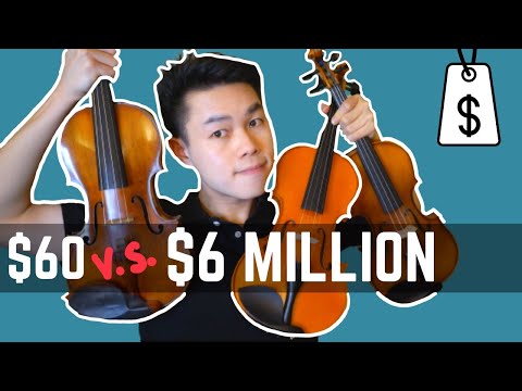 Can You Hear the Difference Between $60 and 6 Million Dollar Violin?