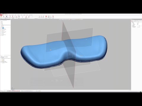 Reverse Engineering a Vehicle Seat Cover | Geomagic Design X