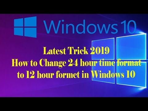 Windows 10 time format 12 hour, windows 10 time setting am pm