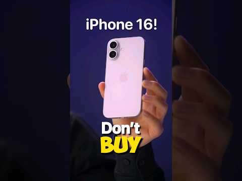 Don't Buy iPhone 16 Series!! Here's Why 🤯 #iphone16