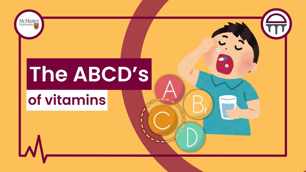 The ABCD’s of vitamins