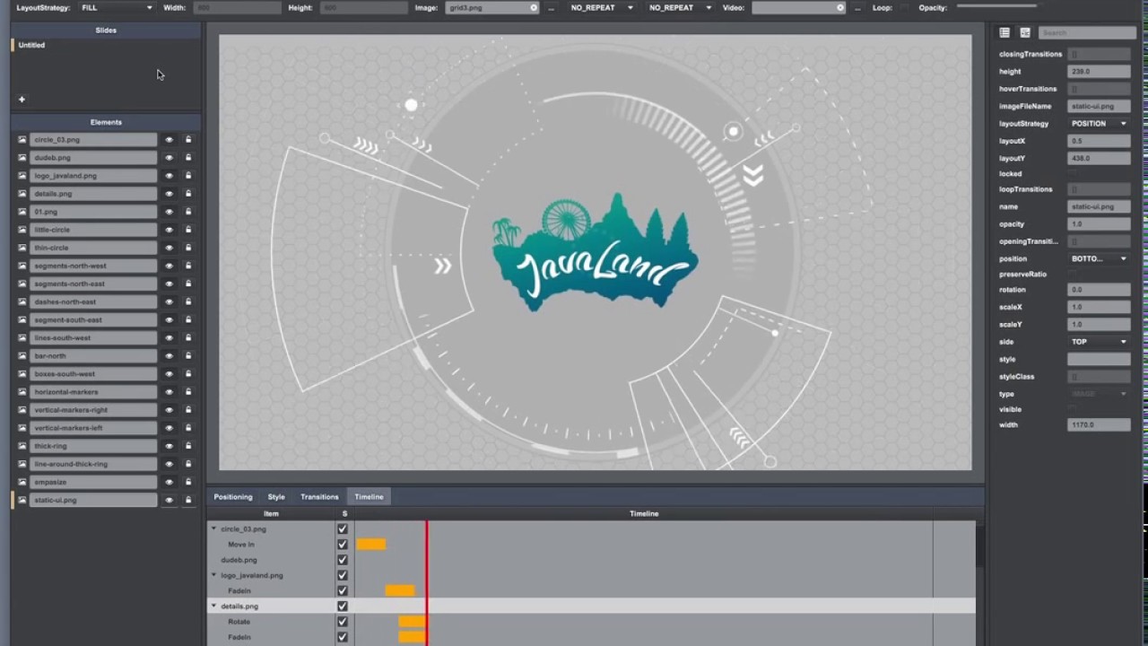 JavaFX: Animation Tool